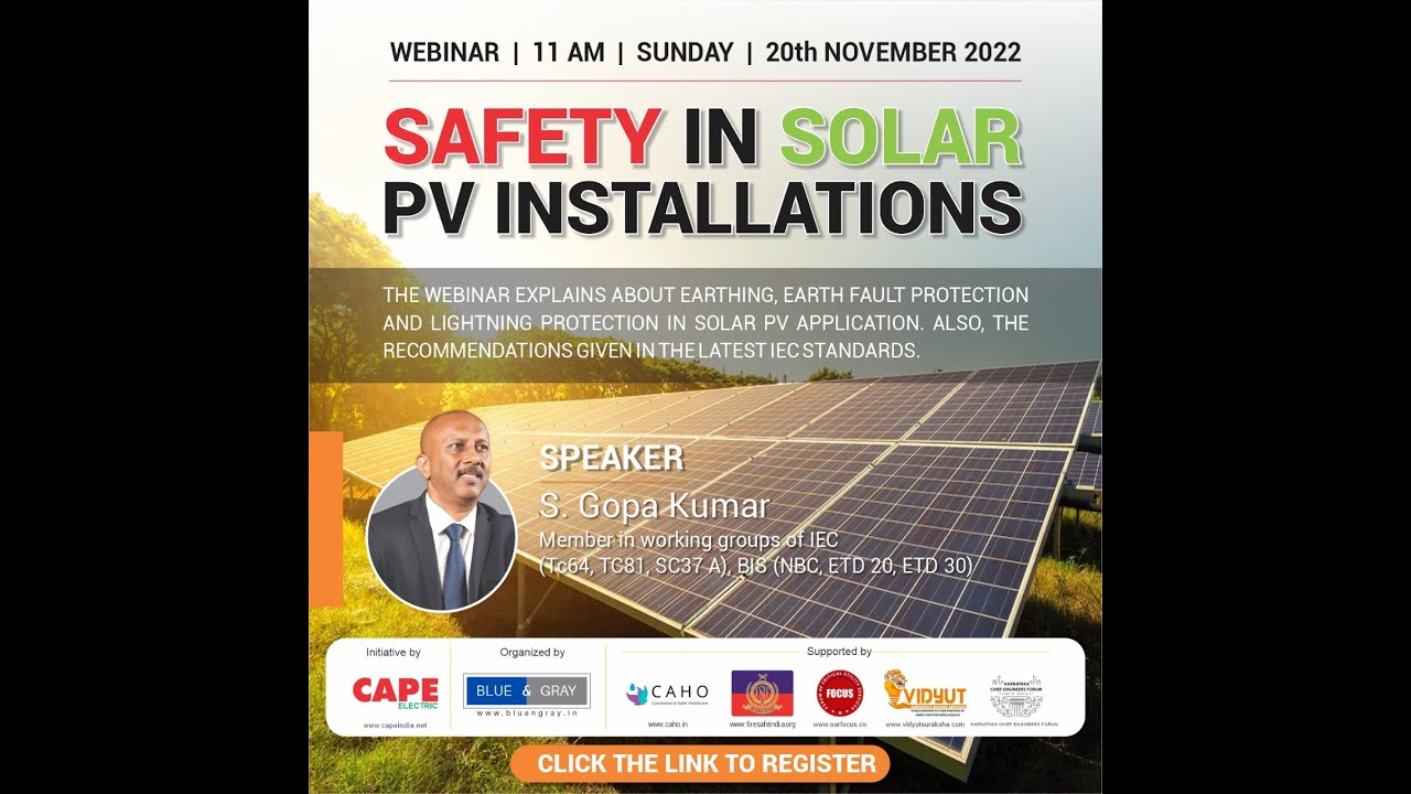 Ensure Safety in Solar PV Installations